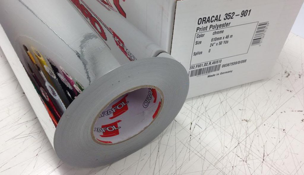 Oracal 352 – Poliester (ogledalo) folija – Difol d.o.o.